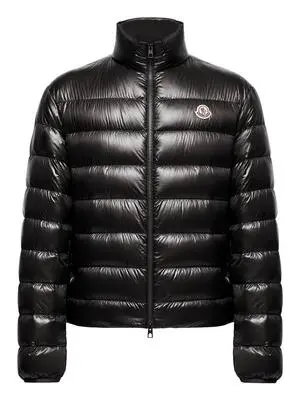 Moncler MONCLER Water-Repellent Micro Ripstop Down-Filled Jacket With Drawstring Hem Nero