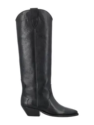 Isabel Marant Étoile ISABEL MARANT Knee-High Western Boots Nero