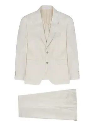 Tagliatore Tagliatore Tailored Linen Suit Multicolour