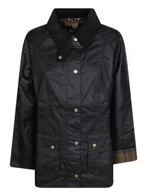 Barbour Beadnell Waxed Jacket - Nero