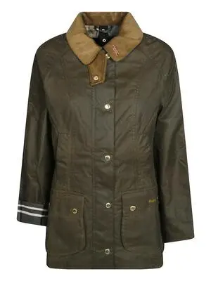 Barbour Beadnell Waxed Jacket - Verde