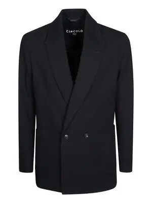 CIRCOLO 1901 Button-closure Sweatshirt Jacket - Nero