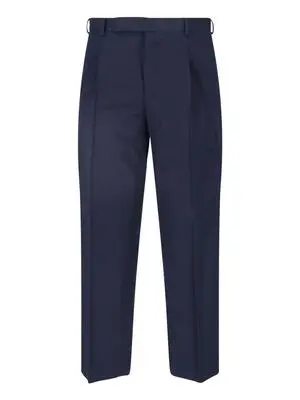 PT TORINO PT TORINO Tailored Pleated Straight-Leg Dress Pants