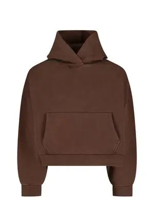ENTIRE STUDIOS Cropped Hoodie - Brown