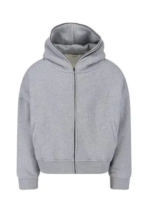ENTIRE STUDIOS Full-zip Hooded Sweatshirt - Grey