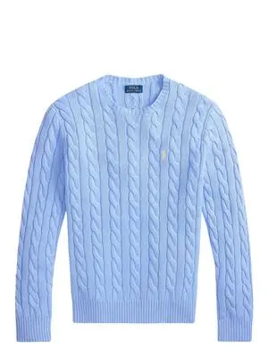Ralph Lauren Cable-knit Crewneck Sweater - Navy