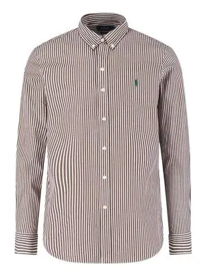 Polo Ralph Lauren Striped Button-down Shirt - Brown