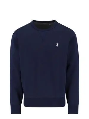 Polo Ralph Lauren Classic Logo Crewneck Sweatshirt - Blue