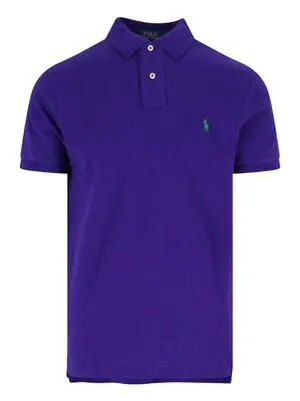 Polo Ralph Lauren Classic Fit Mesh Polo Shirt - Violet