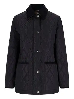 BURBERRY BURBERRY Quilted Stand Collar Jacket