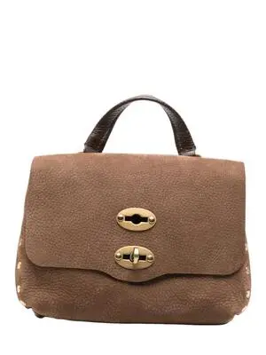 ZANELLATO Postina Jones Baby Leather Handbag - Brown