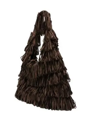 LA MILANESA Capucine Medium Handbag - Brown
