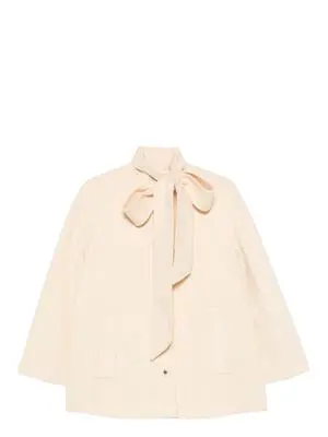 Zimmermann Valiant Wool Blend Coat - White