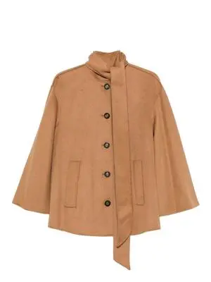 Zimmermann Valiant Wool Blend Coat - Beige