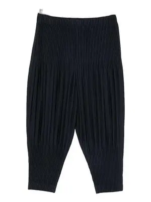 Issey Miyake Pleated Trousers - Blue