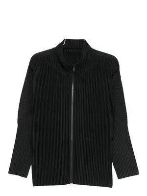 Issey Miyake Pleated Shirt - Black