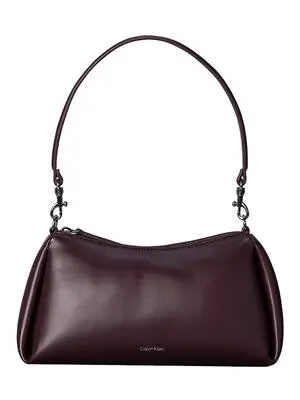 Calvin Klein Calvin Klein Signature Logo Strap Small Shoulder Bag Fudge