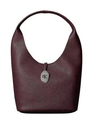 Calvin Klein Calvin Klein CK Lock Medium Shoulder Bag Fudge