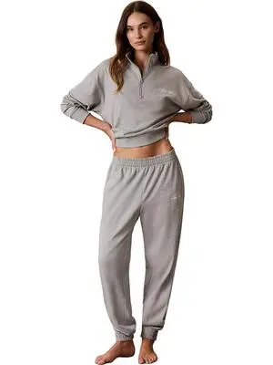 Calvin Klein Cotton Jersey Sweatshirt - Grey Heather