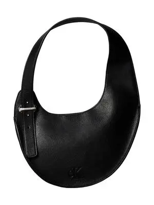 Calvin Klein Calvin Klein Crescent Asymmetrical Shoulder Bag Black