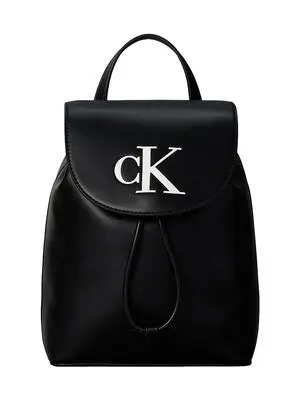 Calvin Klein Bold Monogram Mini Backpack - Black