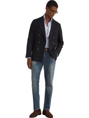 REISS Iggy Jeans - Mid Blue