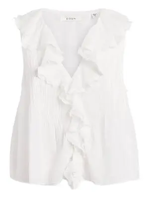 DÔEN Dôen Organic Cotton Hilda Ruffle Top