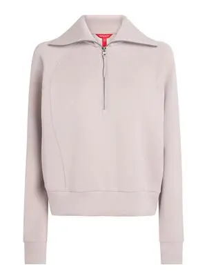 Spanx Spanx AirEssentials Half-Zip Sweater Grey