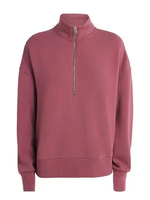 Varley Varley Mavis Half-Zip Sweatshirt Pink