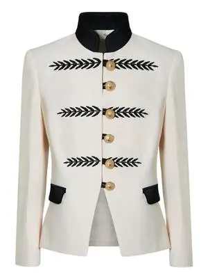 THE EXTREME COLLECTION Renata 01 Military Blazer - Black