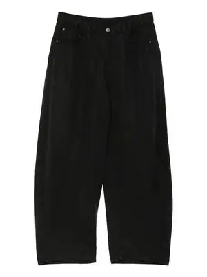 CROQUIS CROQUIS Wide-Leg Trousers With Drawstring Waistband