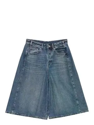 JNBY Indigo Denim Culottes - Blue