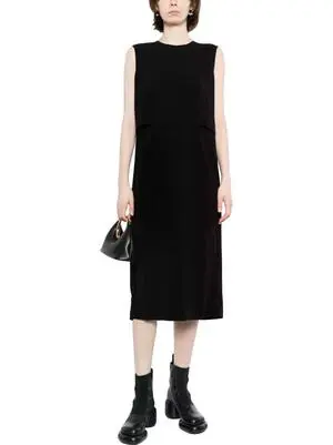 JNBY Waist Cutout Midi Dress - Black