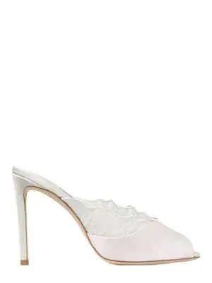 JIMMY CHOO Jimmy Choo Brigitte Mules 100 Neutrals