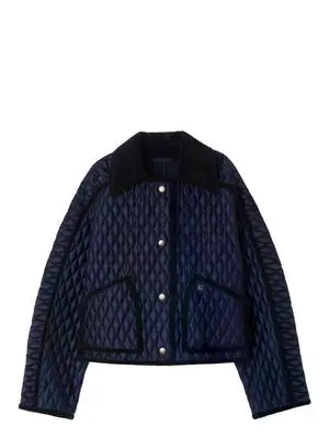 BURBERRY Burberry Quilted Cropped Jacket