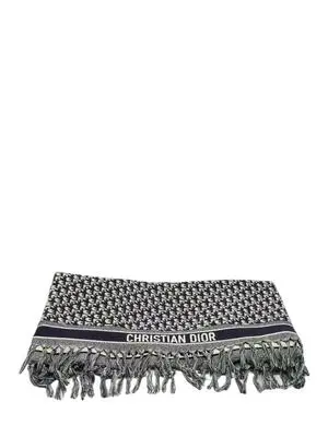 Dior Toile De Jouy Sauvage Beach Towel - Blue