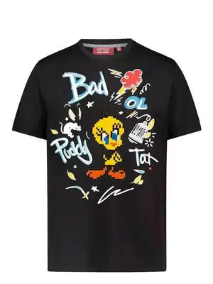 MOSTLY HEARD RARELY SEEN 8-BIT Printed T-shirt - Black