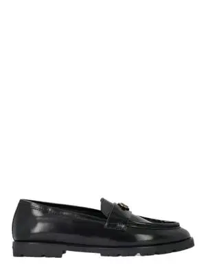 Pinko Love Birds-plaque Loafers - Black