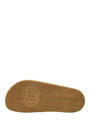 Gucci Interlocking G Slides - Neutrals