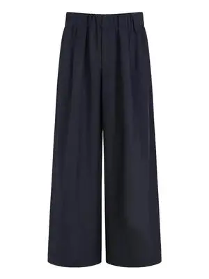 SOCIETE ANONYME Gatsby Pleated Wide-leg Trousers - Blue