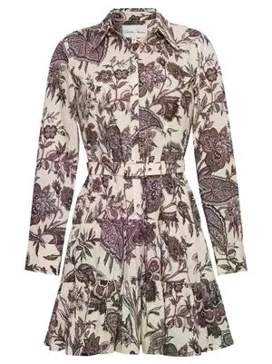 CARA CARA Cara Cara Eugenia Tiered Mini Shirt Dress