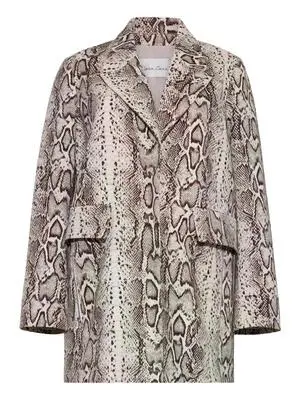 Cara Cara Romeo Snake-print Blazer - Neutrals