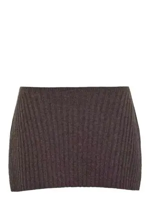 CARA CARA Cara Cara Lourdes Ribbed Knit Off-the-Shoulder Top
