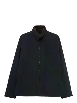 HERNO Herno Shearling Collar Raglan Sleeve Jacket