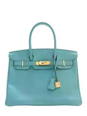 Hermès Hermès 30cm Togo Birkin Bag Blue