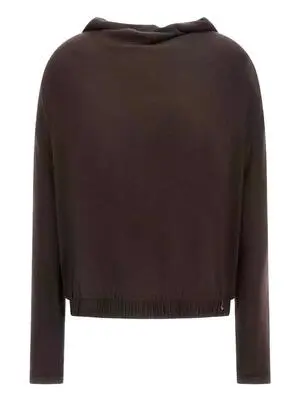 HERNO Cowl Neck Long Sleeve Sweater