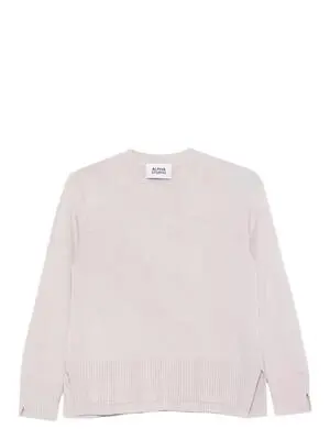 ALPHA STUDIO ALPHA STUDIO Ribbed Trim Side Slit Knit
