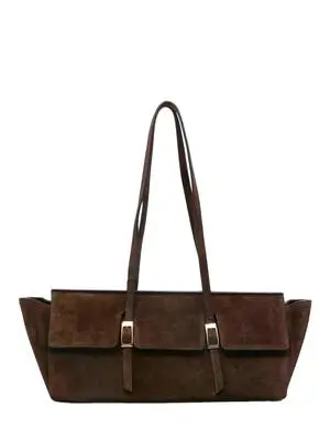 ELLEME Large Bateau Shoulder Bag - Brown