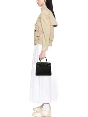 Bottega Veneta 2012-2026 Nappa Intrecciato Handbag - Black