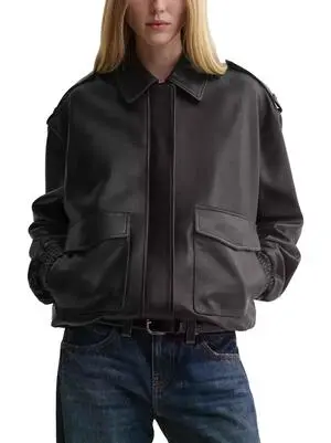 ARMA Astra Leather Jacket - Black